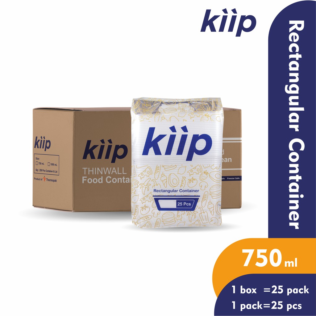 Jual THINWALL KIIP 750 ML NATURAL (250 SET) | Shopee Indonesia Jual THINWALL KIIP 750 ML NATURAL (250 SET) | Shopee Indonesia
