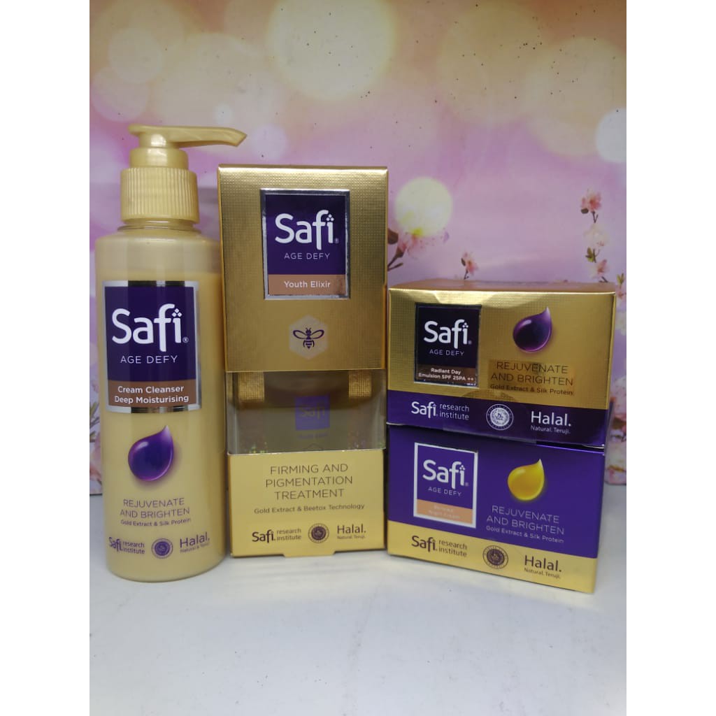 Jual Paket Safi Age Defy Anti Aging Dan Flek Hitam (Ekonomis 4pcs ...