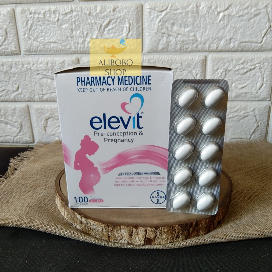 Jual ELEVIT PREGNANCY MULTIVITAMIN ECERAN 1 STRIP | Shopee Indonesia