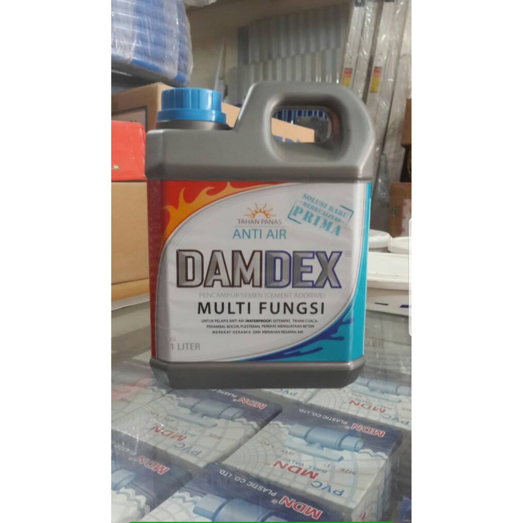 Jual Damdex Pencampur Semen Multifungsi 1 Liter/Pengeras Campuran Beton ...