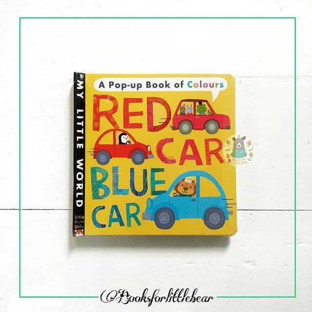 Jual Red Car Blue Car a Pop Up Book of Colours | Shopee Indonesia