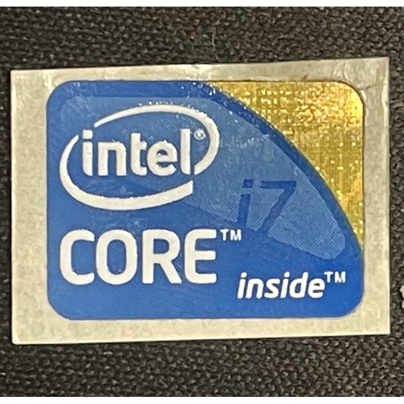 Jual Sticker stiker logo intel Core i7 1st gen ori | Shopee Indonesia