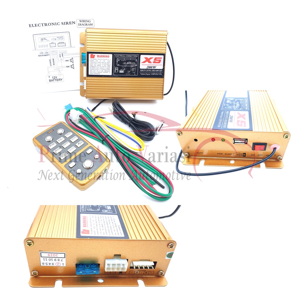 Jual Modul Toa Federal Signal X5 Modul Toa Wireless Sirine Wireless ...