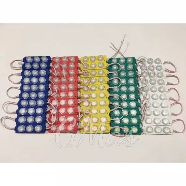 Jual Lampu LED Modul Mata Besar 3 Mata COB 24Volt - LED Kolong 24V ...