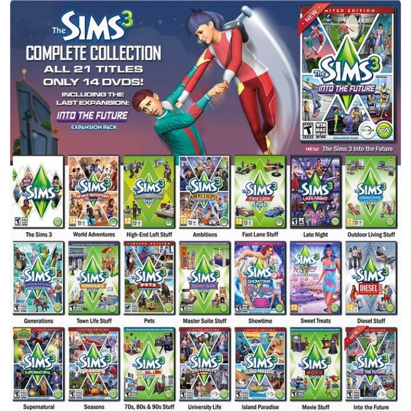 Jual The sims 3 complete edition pc game | Shopee Indonesia