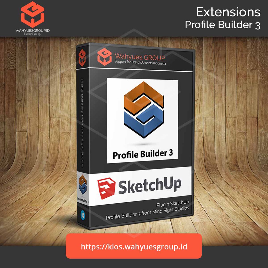 Profile Builder 3 Plugin SketchUp License Resmi | Shopee Indonesia
