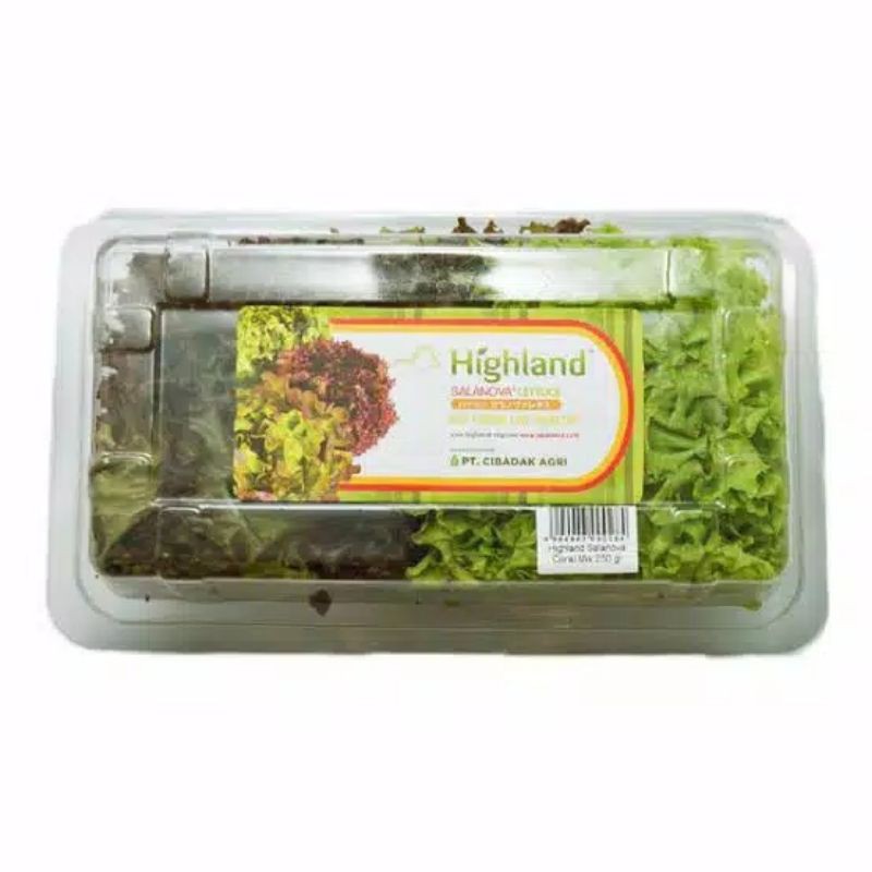 Jual Sayur Highland Salanova Coral Mix Lettuce salad 250 g | Shopee ...