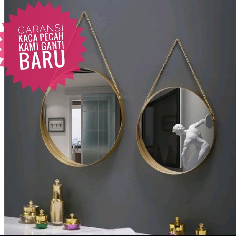 Jual cermin gantung cermin rias kaca ruangan minimalis cermin meke up ...