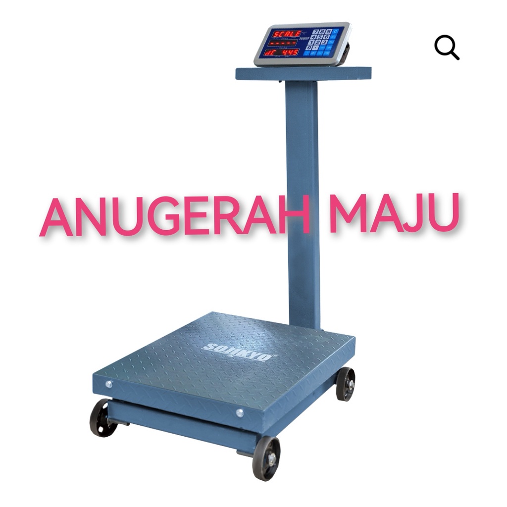 Jual Timbangan Lantai Digital 1000 kg / 1 Ton dengan roda Sojikyo ...