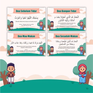 Jual Stiker Sticker Doa Sehari hari cocok untuk anak-anak Edukasi ...