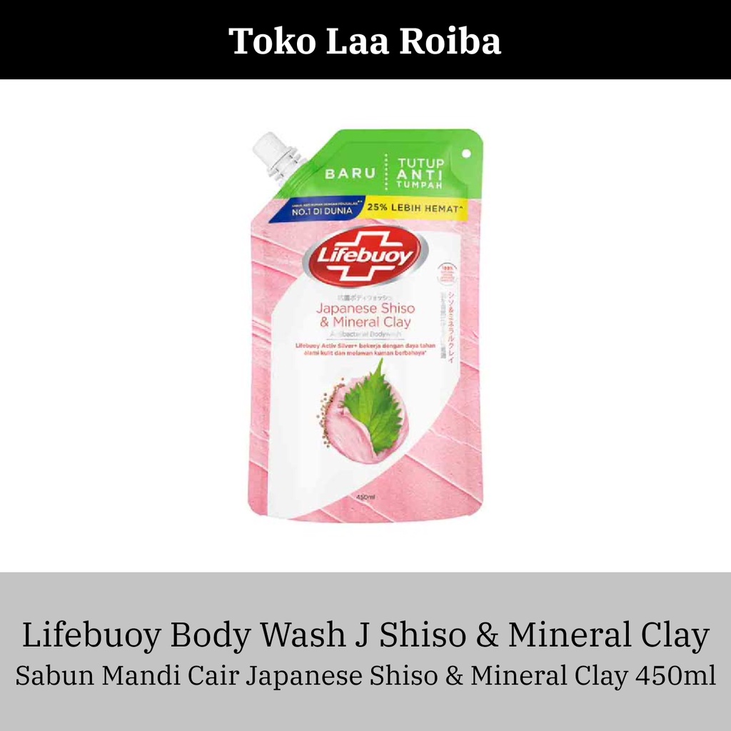 Jual Lifebuoy Body Wash / Sabun Mandi Cair Japanese Shiso & Mineral ...