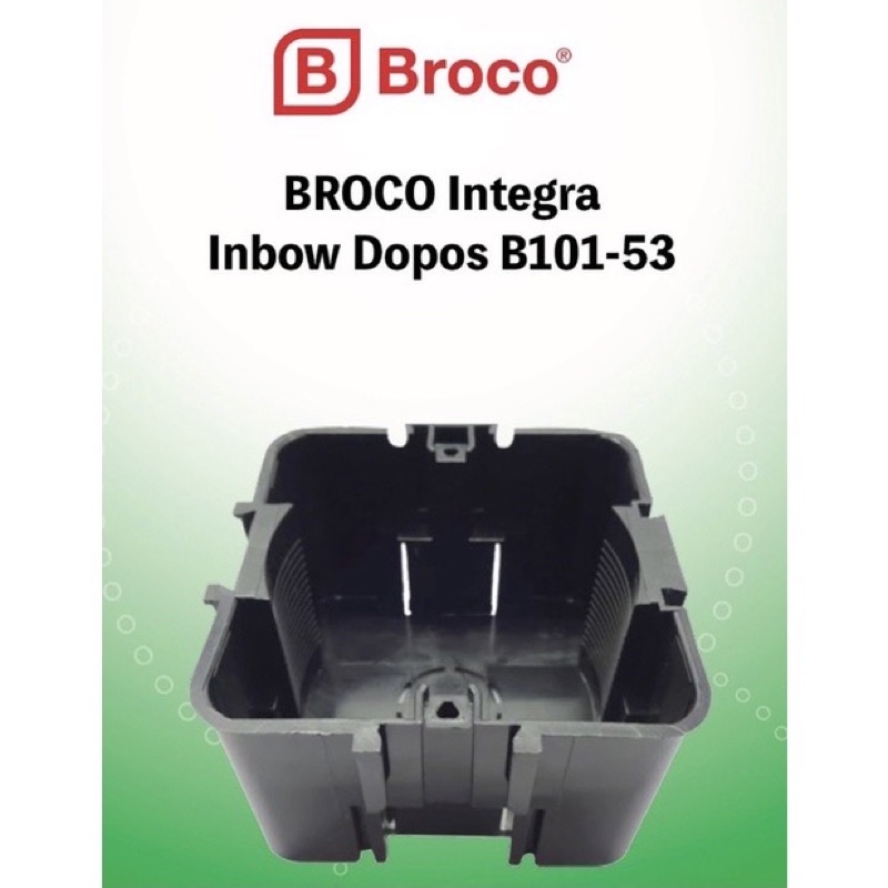Jual Inbow Dus Ib dus inbow doos Segi Persegi Tunggal Hitam Broco ...