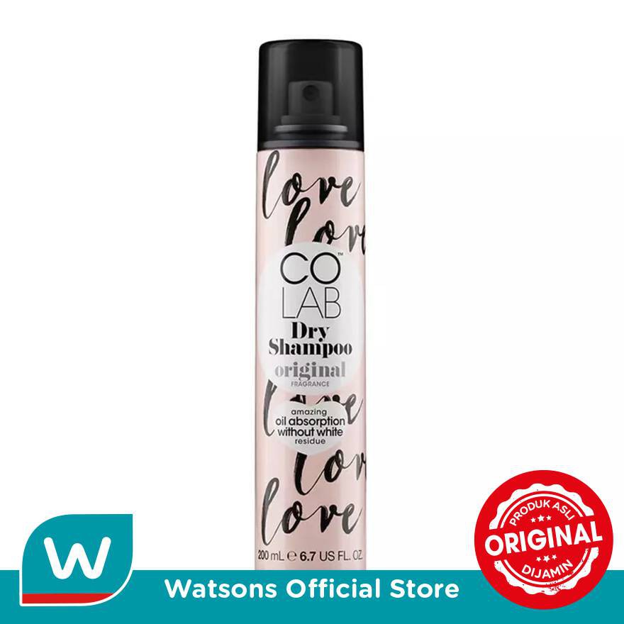 Jual Colab Dry Shampoo Original 200ml Indonesia|Shopee Indonesia