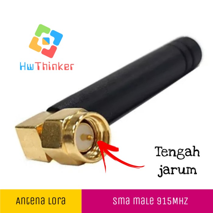 Jual Antenna Antena 3dbi LORA Lorawan Drone 915 MHz 915MHz SMA Male Angle | Shopee Indonesia