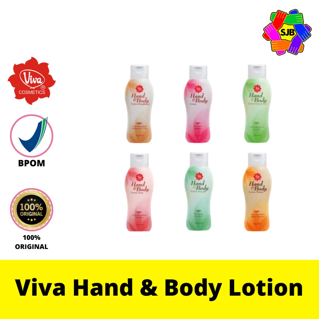 Jual Viva Hand & Body Lotion 100ml / Standard / Original / Sexy / Hand ...
