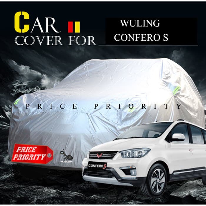 Jual COVER MOBIL OUTDOOR Wuling Confero S Polyesther waterproof ...