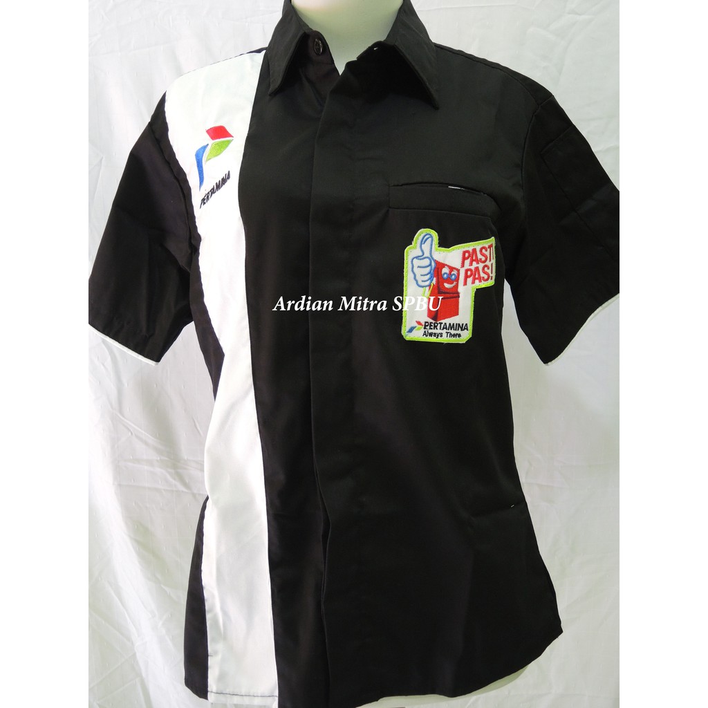 Jual Seragam Pengawas SPBU Pertamina Pasti Pas size XXXL Indonesia ...