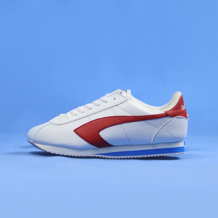 Jual Sepatu Contrust Footwear Enjoy | Putih Merah Biru Sepatu Sneakers ...