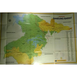 Jual PETA KABUPATEN BANDUNG BARAT | Shopee Indonesia