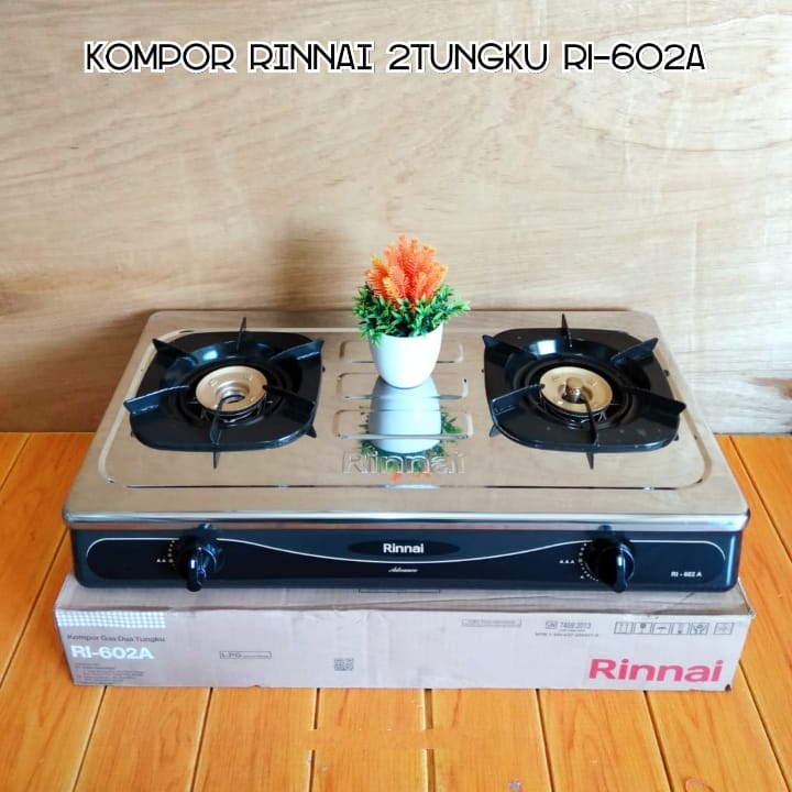 Jual KOMPOR RINNAI 2 Tungku RI 522 S/RI-522S/RI 522S Murah Kompor Gas Rinnai 2 Tungku RI 522S ...