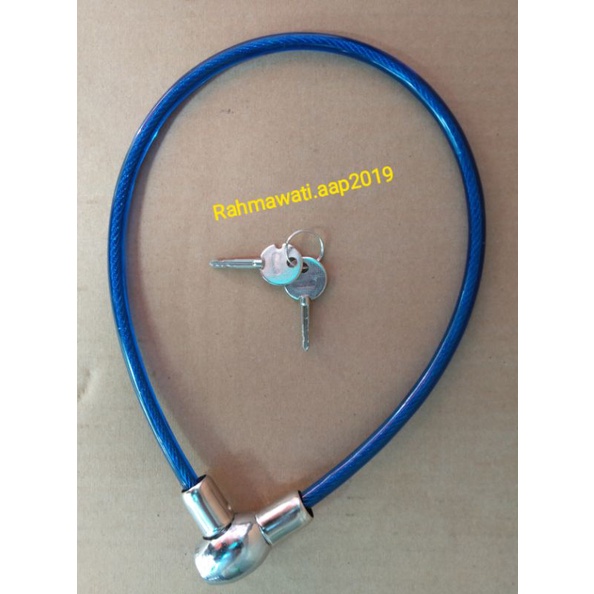 Jual KUNCI GEMBOK SEPEDA PANJANG 70 CM MODEL KUNCI ( + ) | Shopee Indonesia