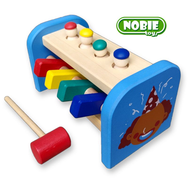 Jual Palu Badut, Mainan Edukatif edukasi kayu anak SNI ape Paud TK ...