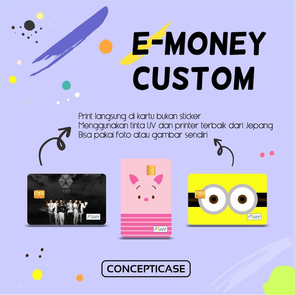 CUSTOM PRINT EMONEY | Shopee Indonesia