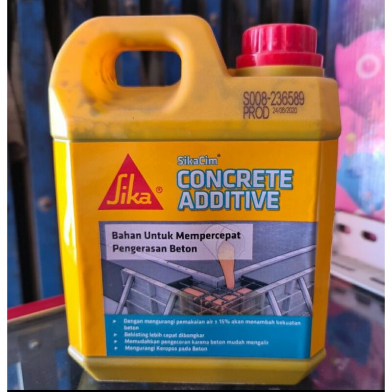 Jual SIKACIM CONCRETE ADDITIVE @ 900 ml | Shopee Indonesia