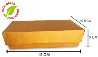 Jual PAPER LUNCH BOX / LUNCH BOX KERTAS / BOX NASI KERTAS / KOTAK ...