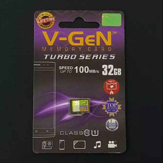 Jual V-GEN MEMORY CARD (SD CARD) 32GB CLASS 10 ORIGINAL GATANSI RESMI V ...