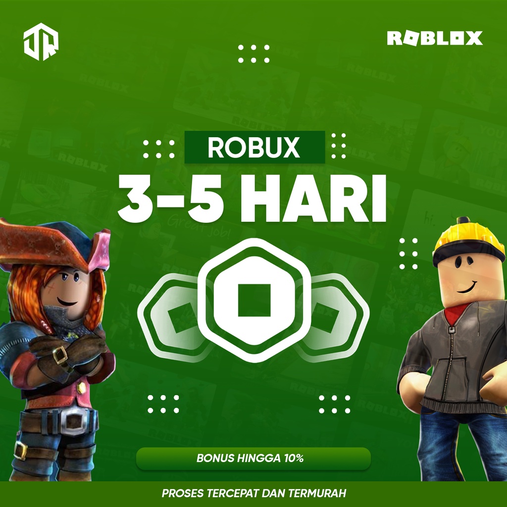 Jual ROBUX ROBLOX MURAH (100-700) + BONUS ROBUX ! VIP BERGARANSI SAFE ...
