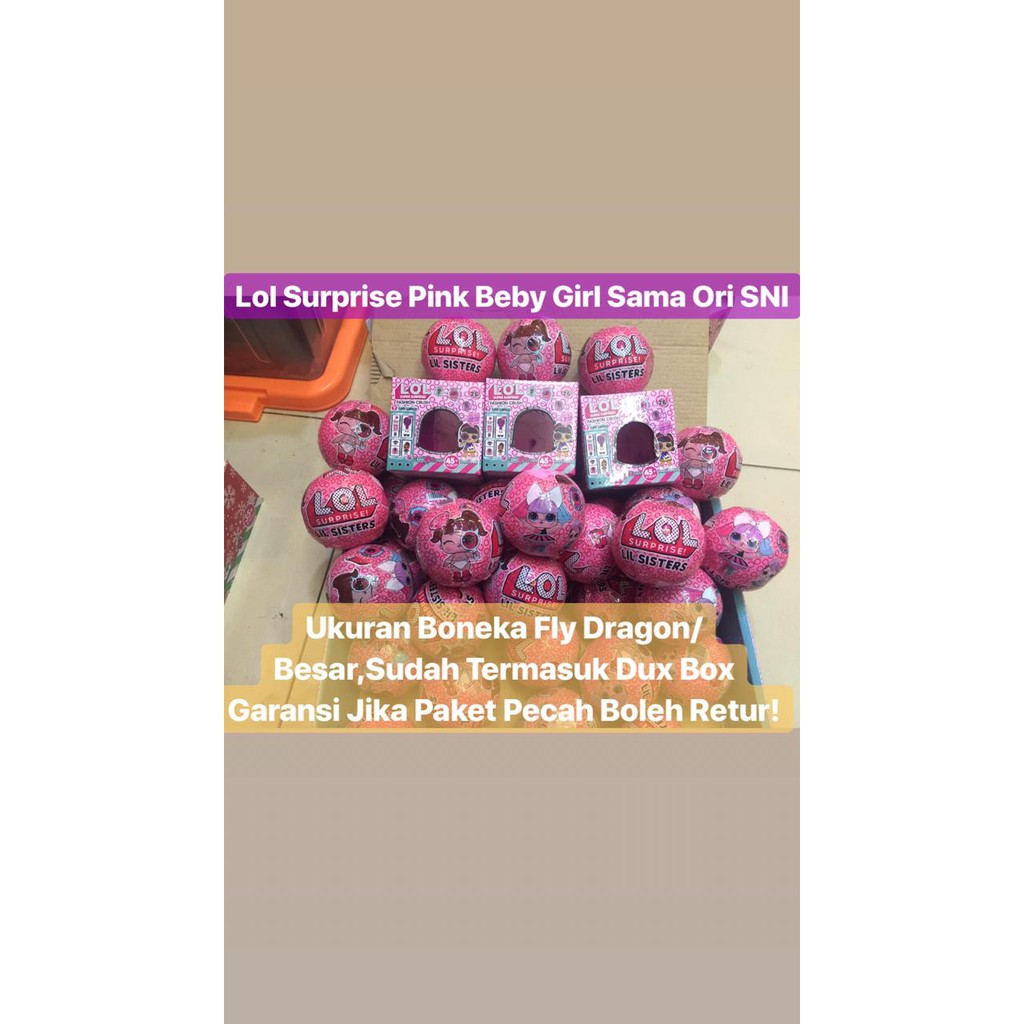 Jual lol surprise Murah mainan anak lol surprise Murah Boneka LOL ...