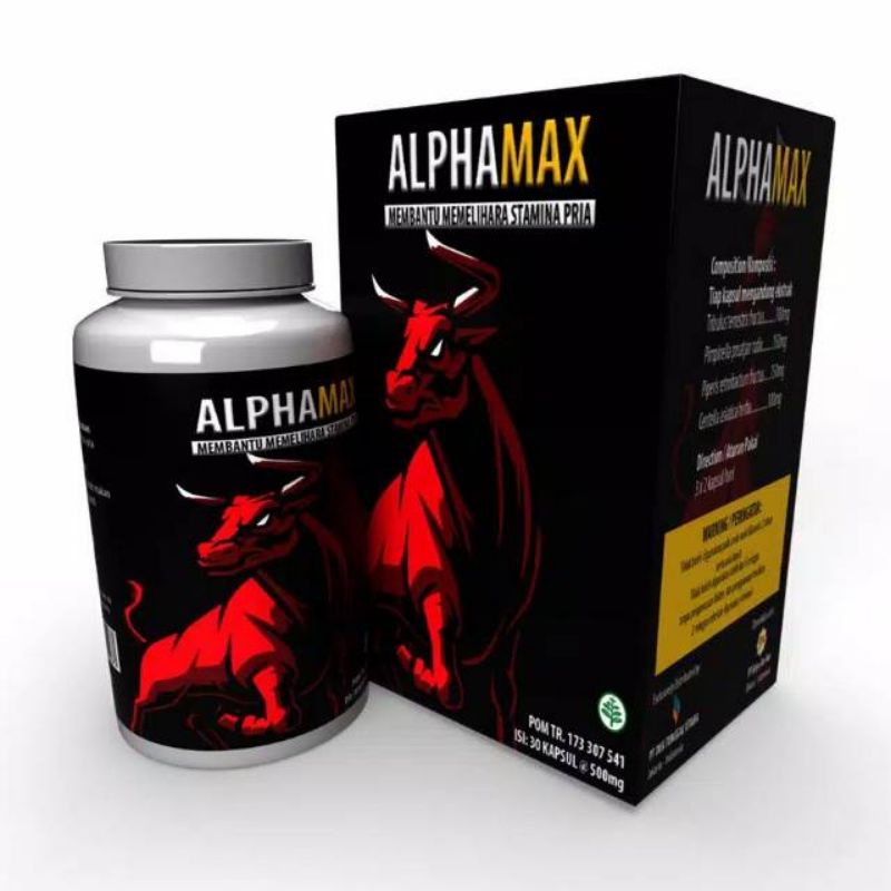 Jual OBAT ALPHAMAX KAPSUL - ALPHA MAX OBAT HERBAL PENAMBAH STAMINA ...