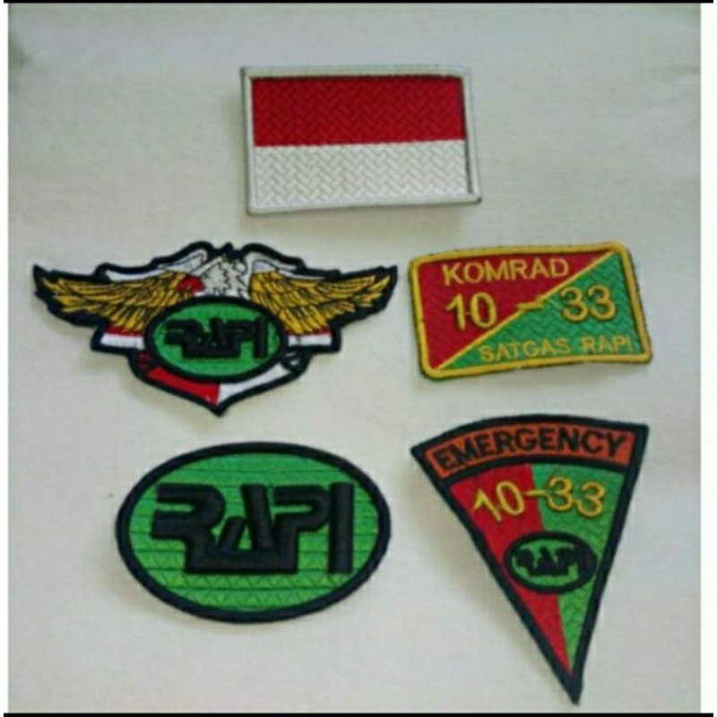 Jual Logo rapi logo bordir rapi badge bet rapi Indonesia|Shopee Indonesia