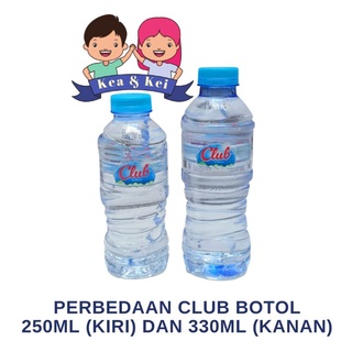 Jual Air Minum Mineral Club Botol 250 ml 1 dus isi 24 pcs (kartonan ...