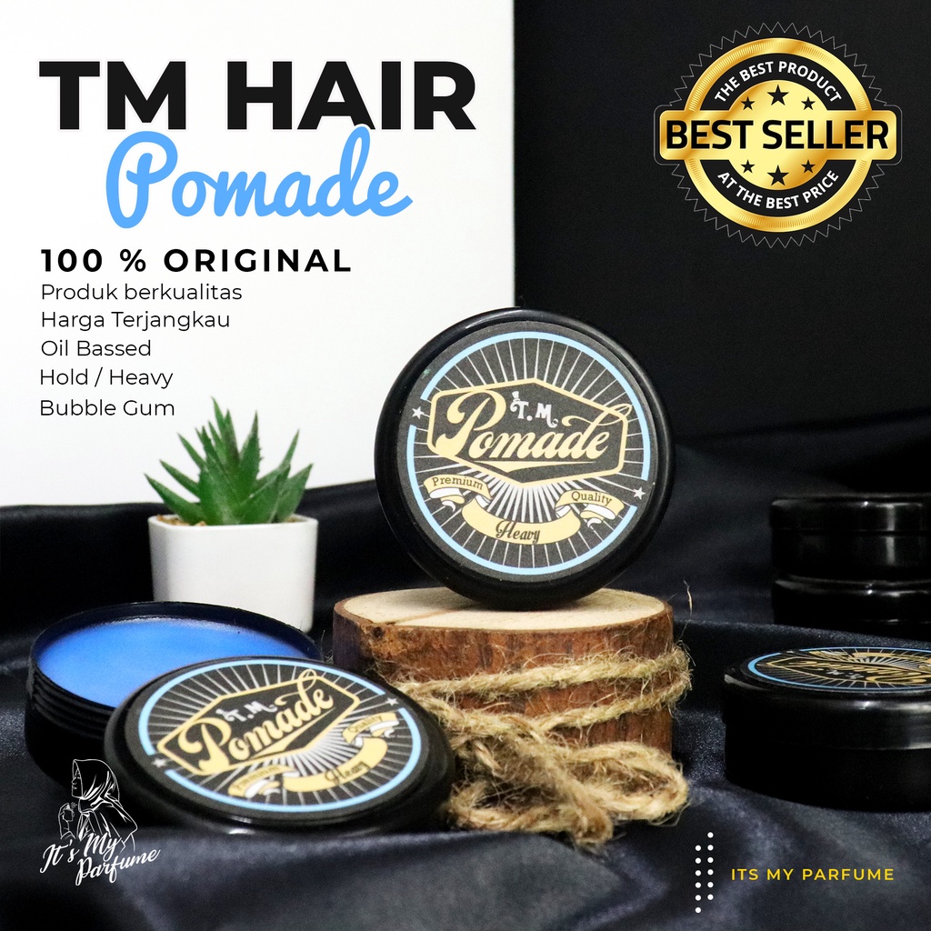 Jual Minyak Rambut TM Pomade Original Heavy Bubble Gum Oil Base ...
