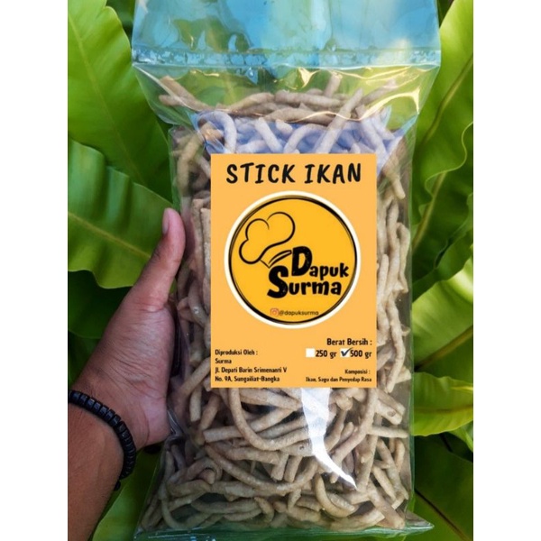Jual STICK IKAN/KRIPIK IKAN (500 gram) | Shopee Indonesia