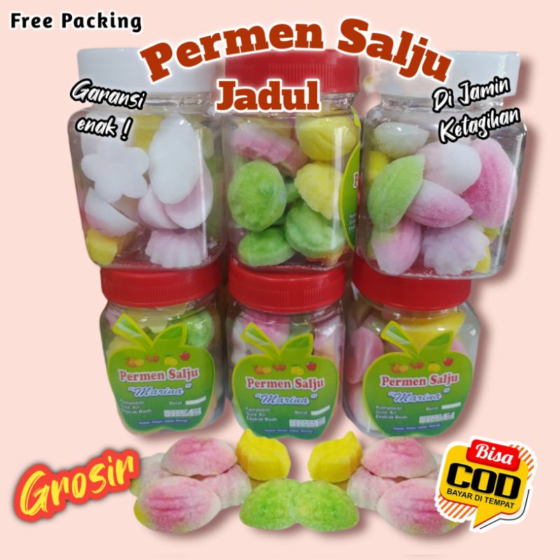 Jual Permen Jadul Permen unik Permen salju Permen Lucu di sukai Anak ...