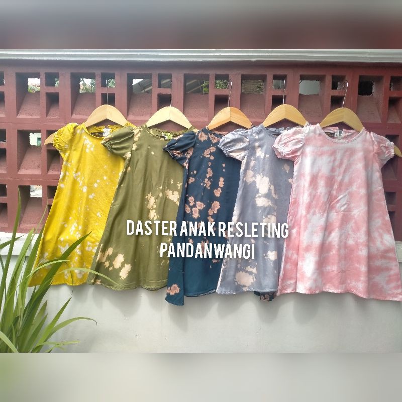 Jual DASTER ANAK TIE DYE ,RESLETING BELAKANG , DASTER ANAK BALI ...