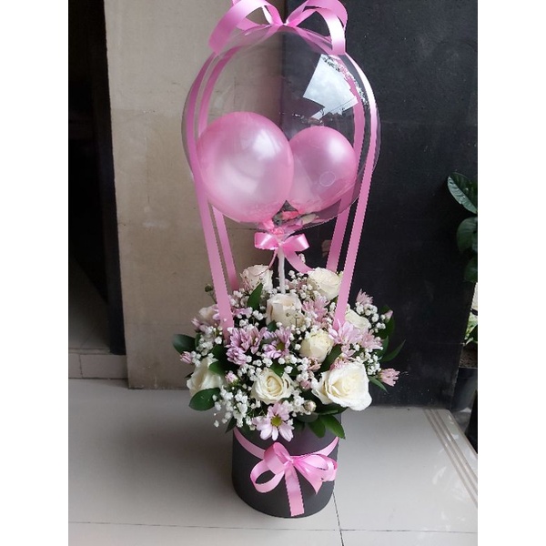 Jual Buket bunga dan balon | Bunga segar hadiah ultah wisuda ...