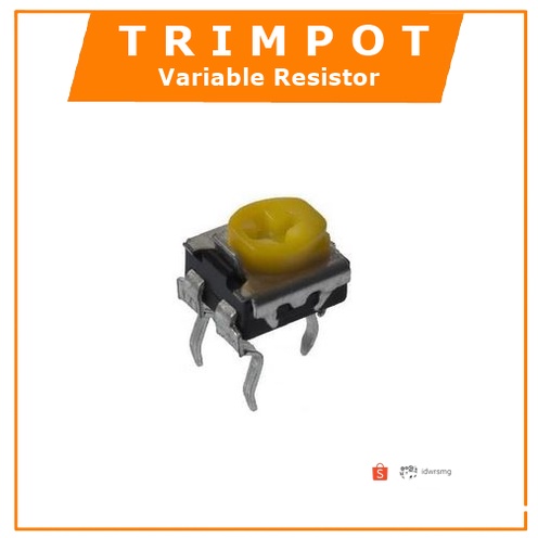 Jual Trimpot 20K 203 VR Variable Resistor Trimpot kuning 20 Kilo Ohm ...