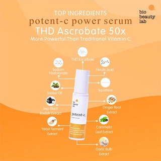 Jual Bio Beauty Lab Potent-C Power Serum 15ml BBL Luxurious Acne ...