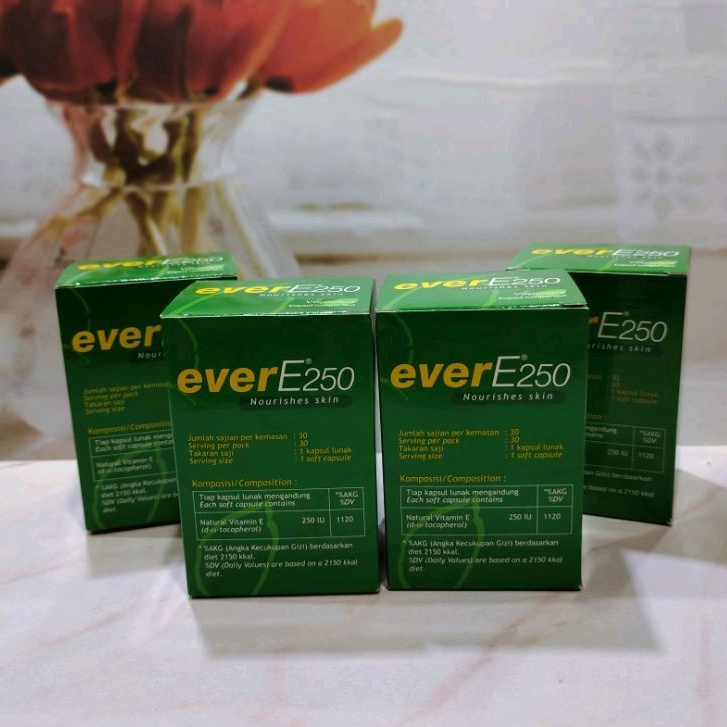 Jual Ever e isi 30 Vitamin E kesehatan Kulit | Shopee Indonesia