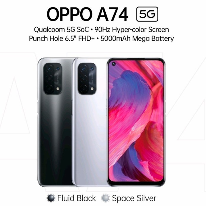 Jual OPPO A74 5G RAM 6/128 NEW GARANSI RESMI | Shopee Indonesia