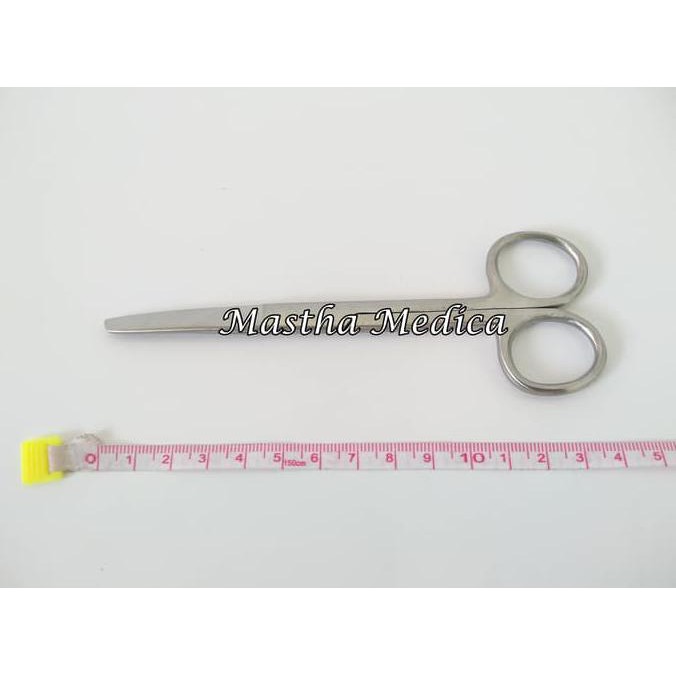 Jual Gunting Operasi Tajam Tumpul 14 cm / 15 cm Renz Bedah Ujung Lancip ...