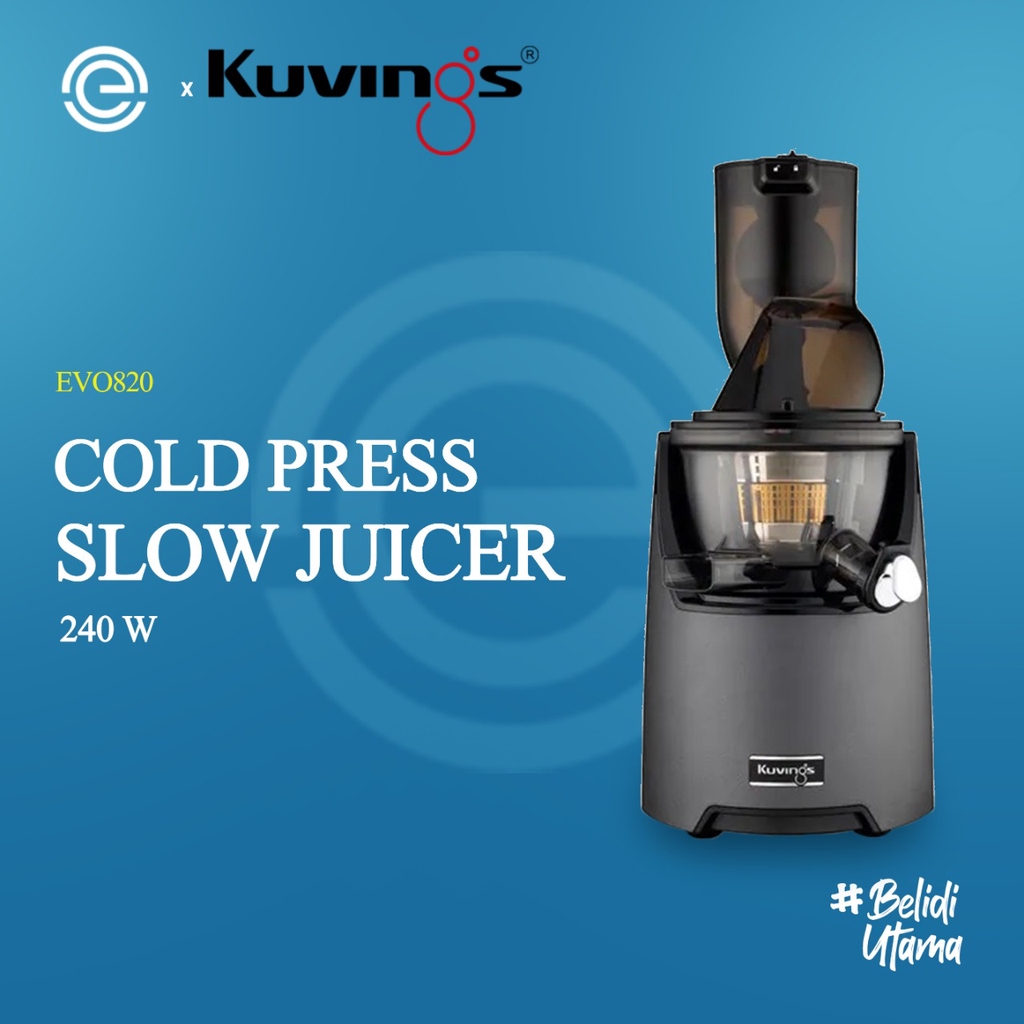 Jual KUVINGS Evolution Cold Press Slow Juicer - EVO820 | Shopee Indonesia