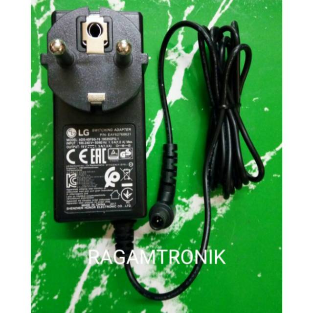 Jual Adaptor LCD/LED Monitor LG 19V - 1,3A Original | Shopee Indonesia