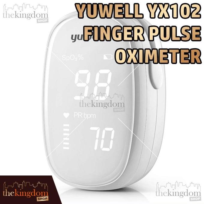 Jual Yuwell Yx102 Finger Pulse Oximeter Alat Saturasi Oksigen Oxymeter | Shopee Indonesia
