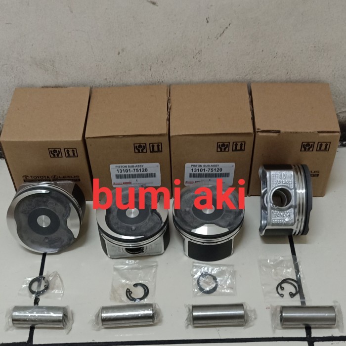 Jual PISTON ASSY SET ATAU SEHER KOMPLIT TOYOTA INNOVA INOVA BENSIN 1TR (Kode A 007) | Shopee ...