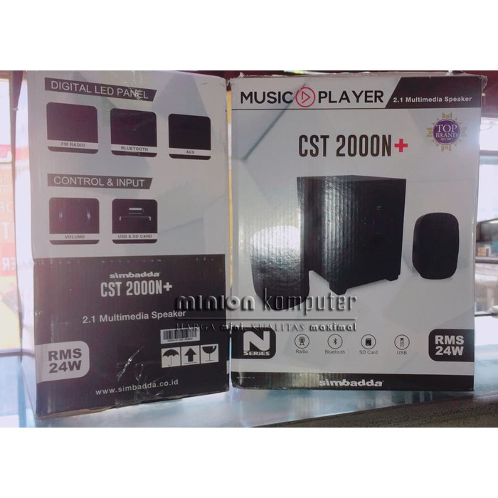 Jual Speaker Simbadda CST 2000 N 2000N PLUS Bluetooth Sub Woofer ...